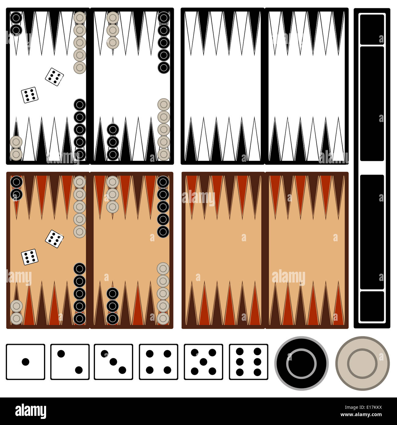 Backgammon box hi-res stock photography and images - Alamy