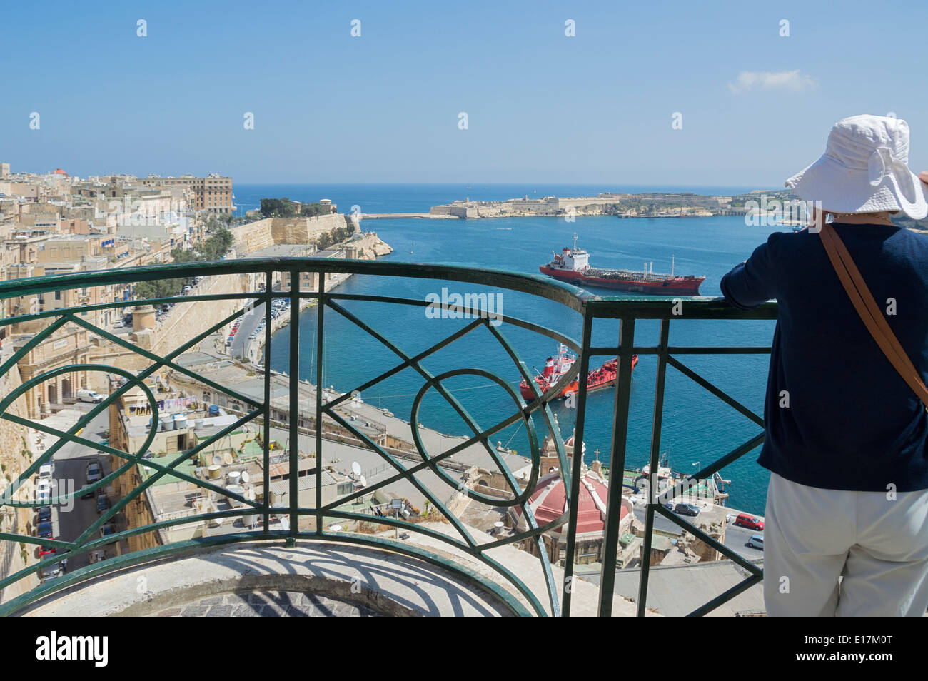 Upper barraka gardens valetta hi-res stock photography and images - Alamy