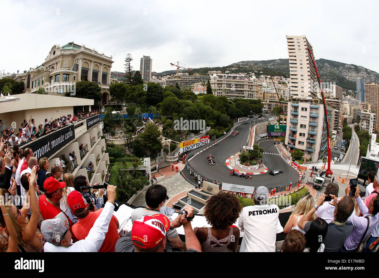 Monaco crowd monaco grand prix hi-res stock photography and images - Alamy