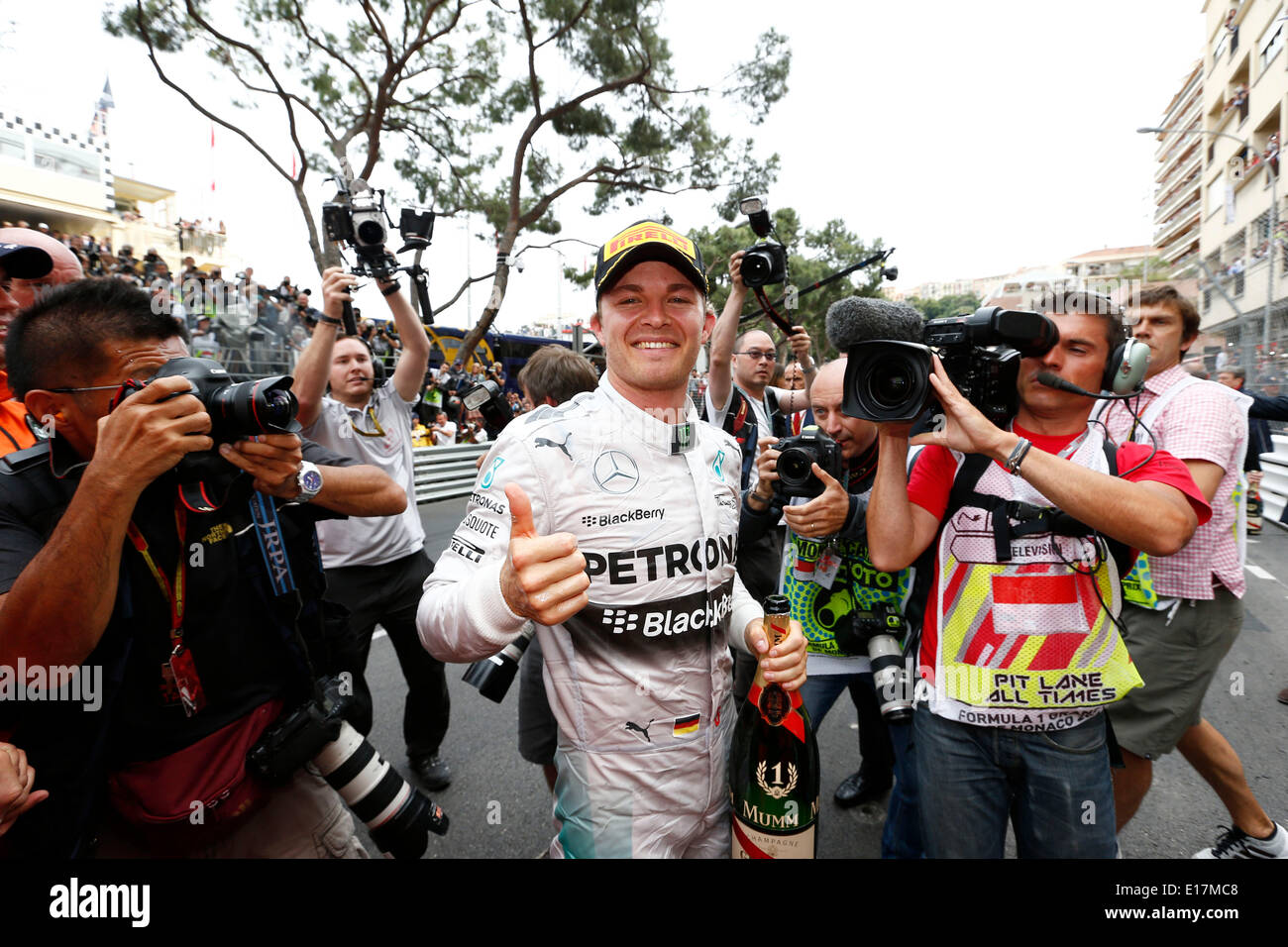 Monte Carlo, Monaco. 25th May, 2014. Motorsports: FIA Formula One World ...