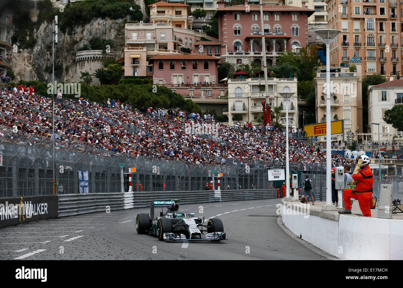 Monte Carlo, Monaco. 25th May, 2014. Motorsports: FIA Formula One World ...