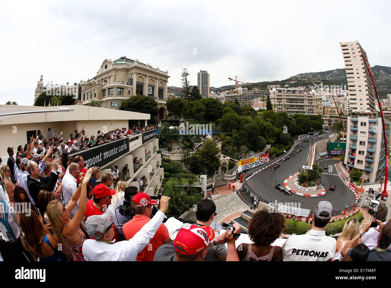 Monaco crowd monaco grand prix hi-res stock photography and images - Alamy