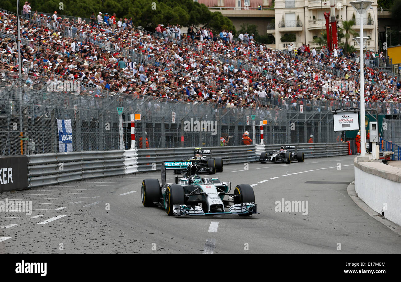 Monte Carlo, Monaco. 25th May, 2014. Motorsports: FIA Formula One World ...