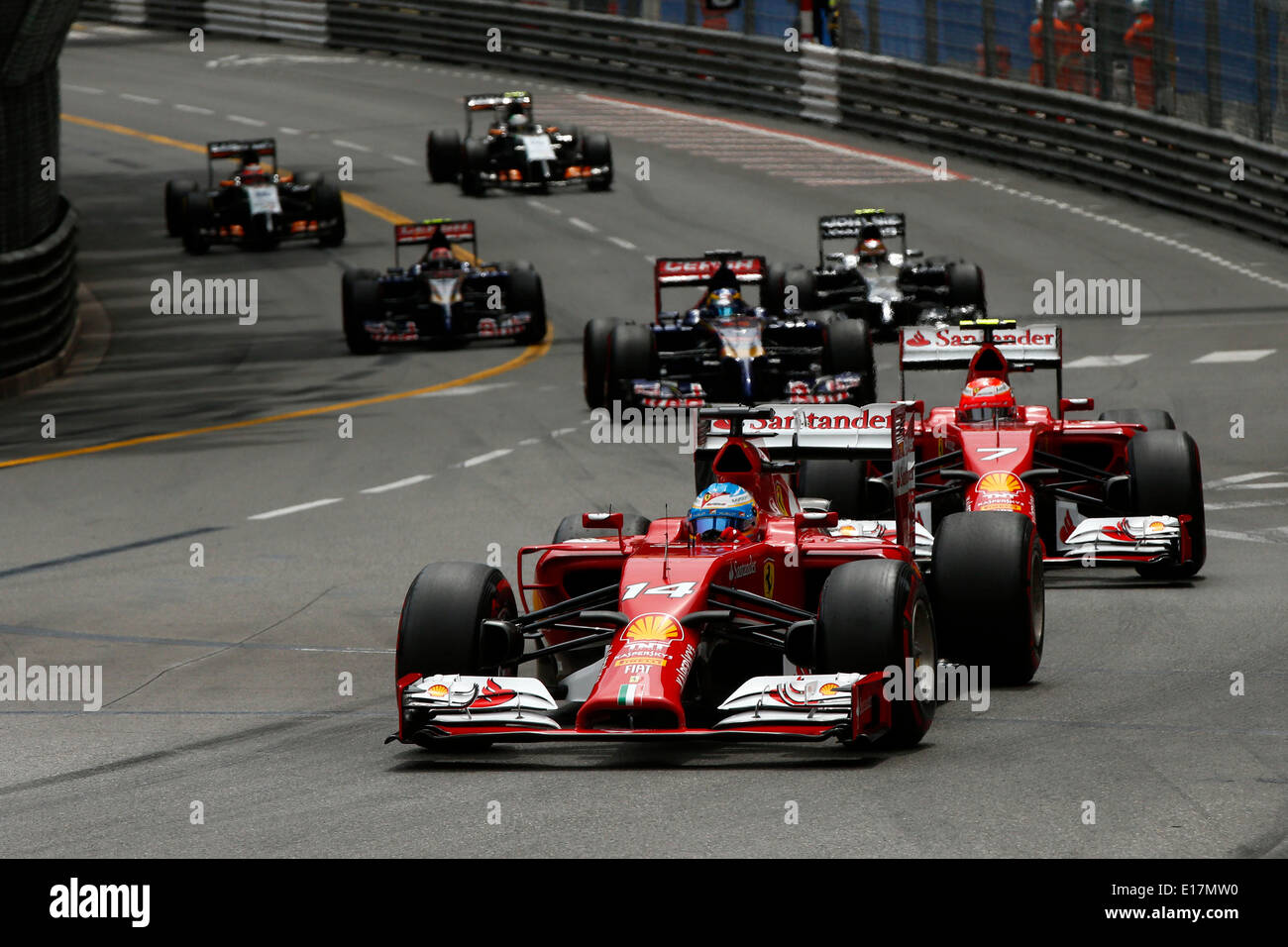 Monte Carlo, Monaco. 25th May, 2014. Motorsports: FIA Formula One World ...