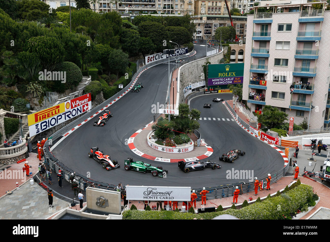 Monte Carlo, Monaco. 25th May, 2014. Motorsports: FIA Formula One World ...