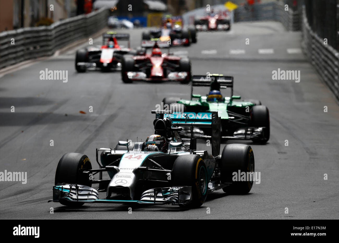Monte Carlo, Monaco. 25th May, 2014. Motorsports: FIA Formula One World ...