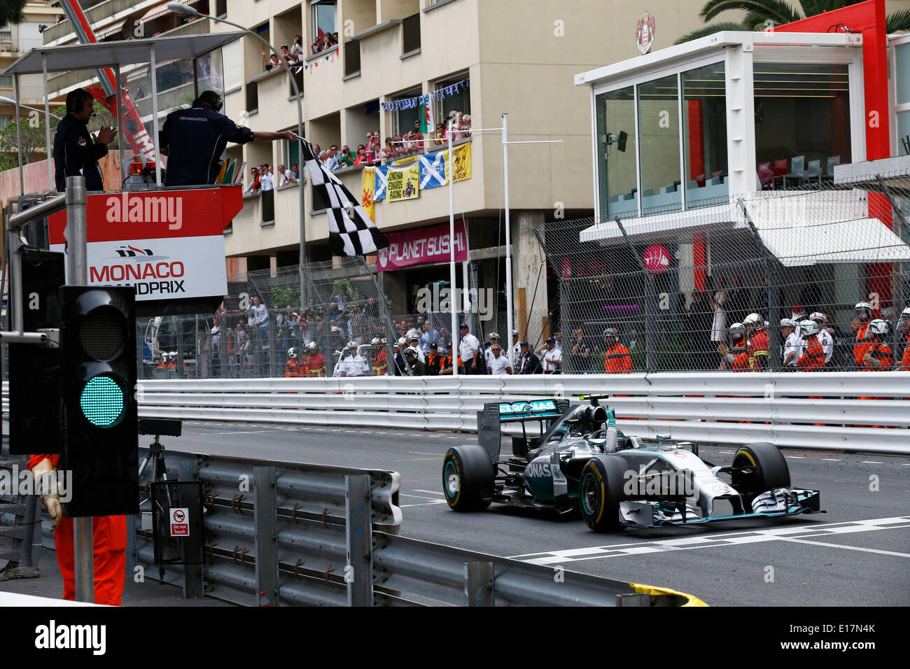 Monte Carlo, Monaco. 25th May, 2014. Motorsports: FIA Formula One World ...