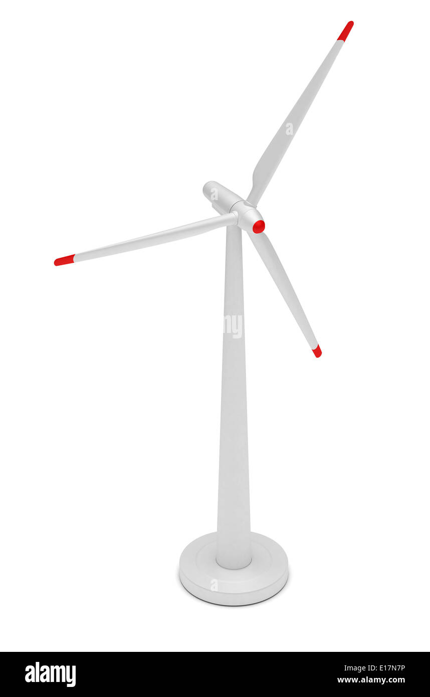 Wind power wind turbine Cut Out Stock Images & Pictures - Alamy