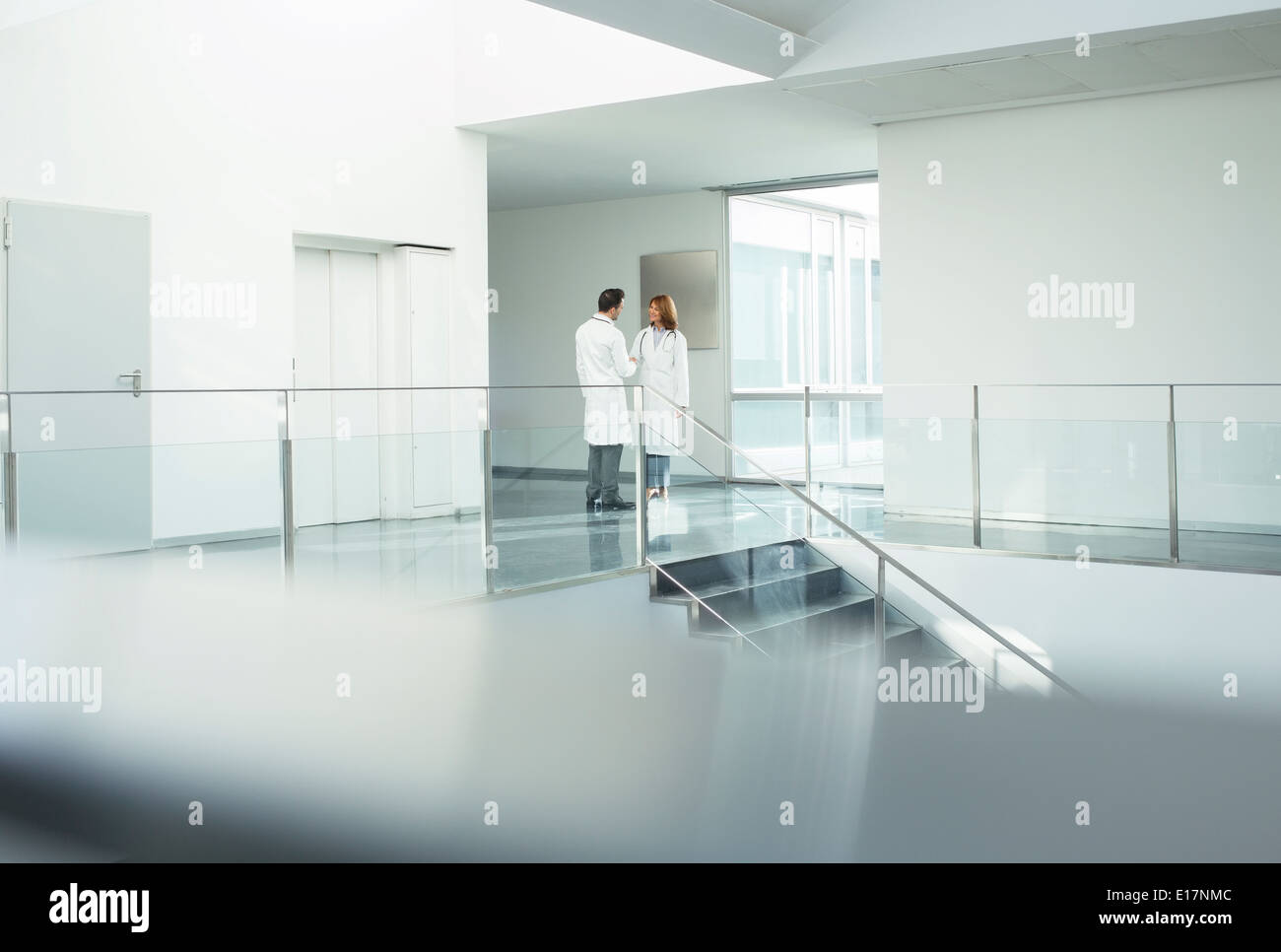 Image of hospital corridor hi-res stock photography and images - Alamy