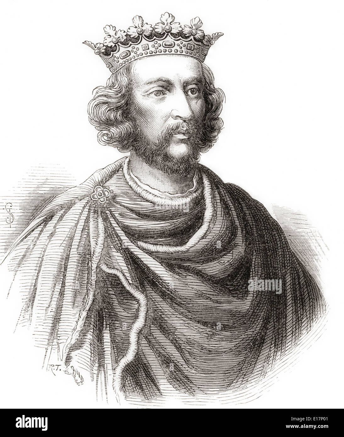 Henry III, 1207 – 1272, aka Henry of Winchester. King of England, Lord ...