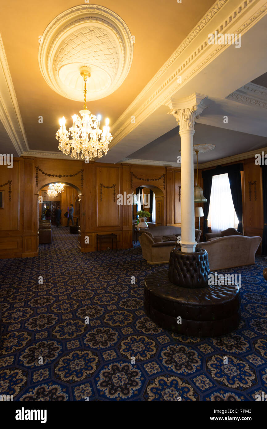 Inside the Old Ramsar Grand Hotel, Iran Stock Photo - Alamy