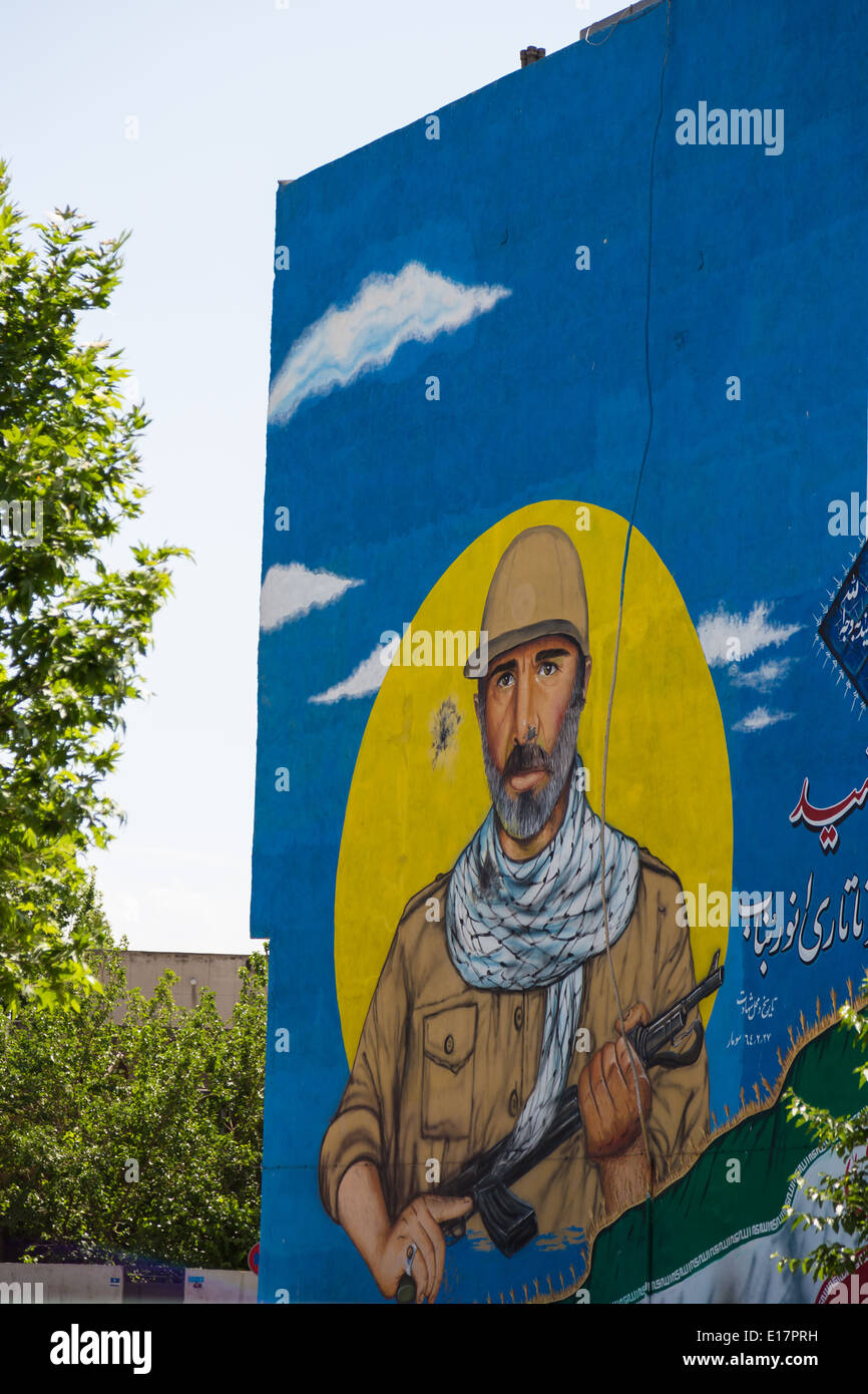 Street art of Tehran Stock Photo - Alamy