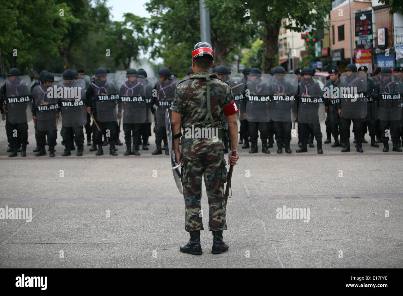 Chiang Mai, Thailand. 26th May, 2014. The Royal Thai Army, Military ...