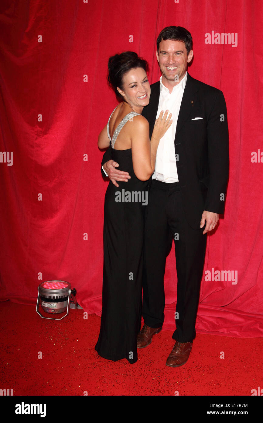 London, UK. 24th May, 2014. Elisabeth Dermot-Walsh and Matthew Chambers ...