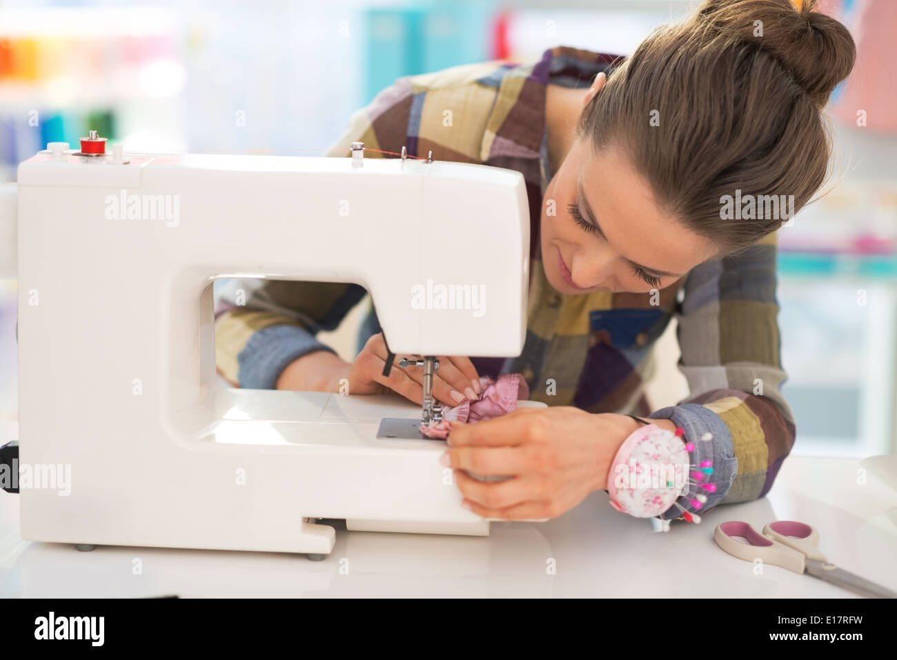 Workplace seamstress office sewing hi-res stock photography and images ...