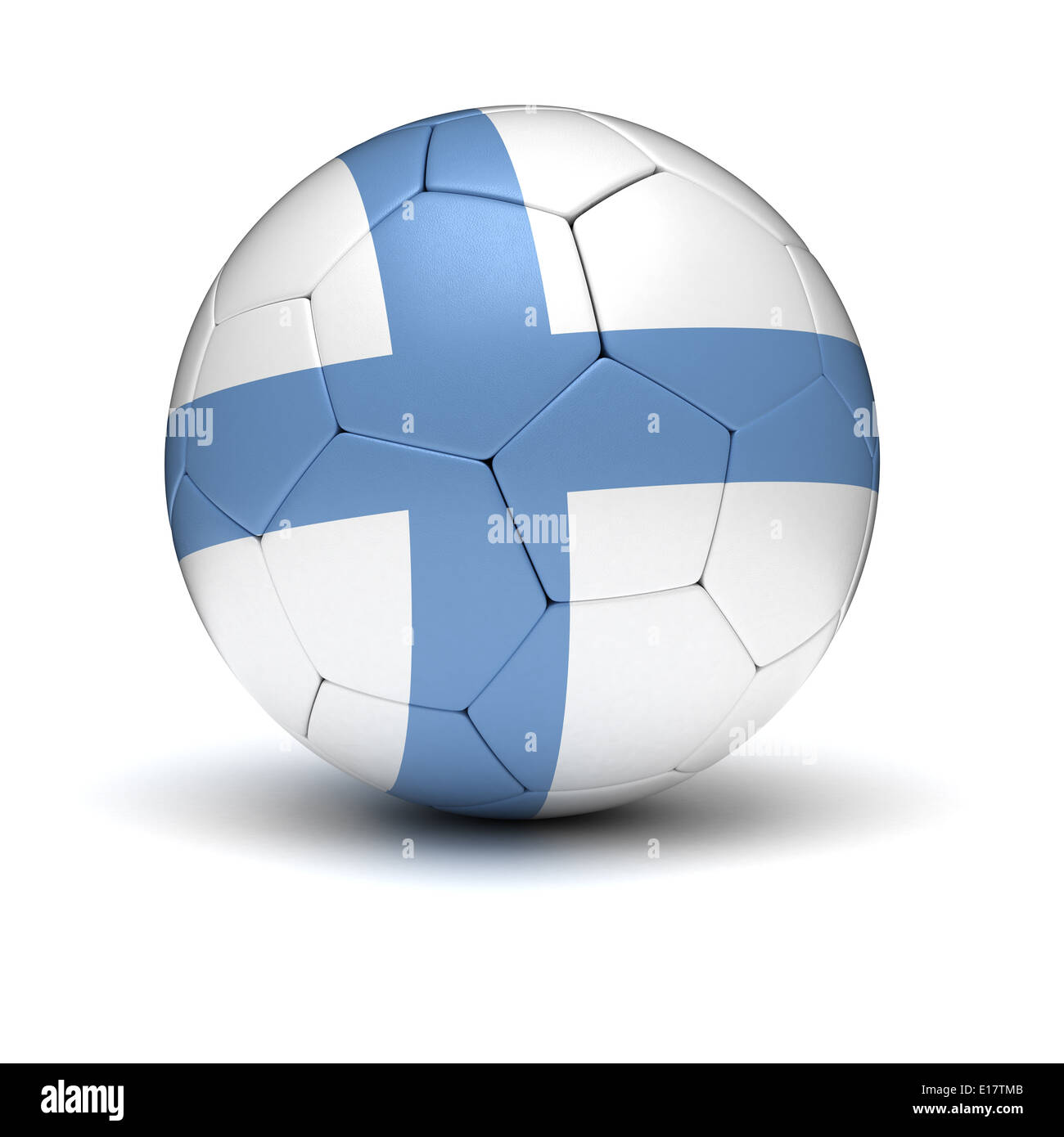 Finnish Football (isolated with clipping path Stock Photo - Alamy
