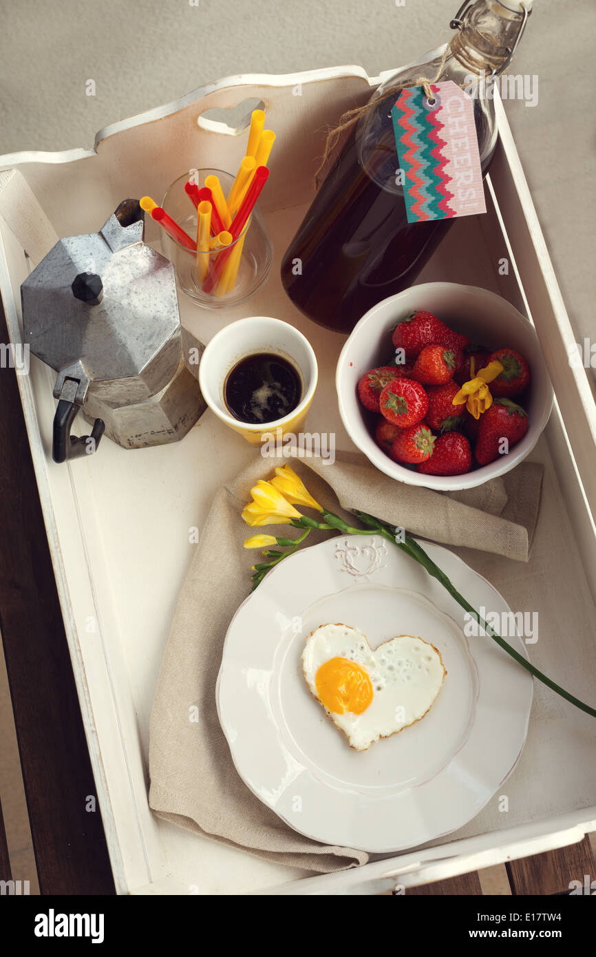 Breakfast in the morning Stock Photo - Alamy