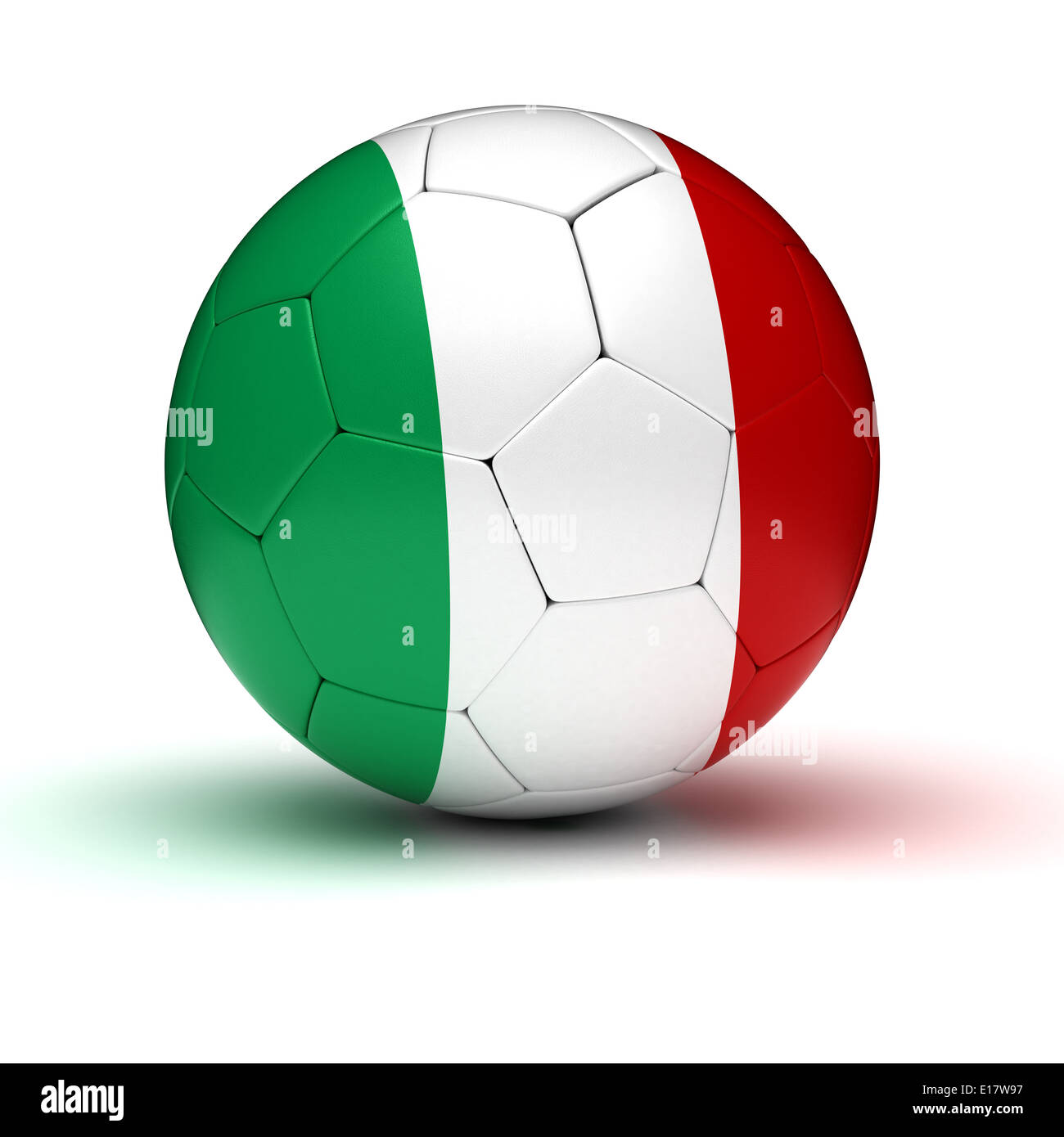 Italian flag soccer ball hi-res stock photography and images - Alamy