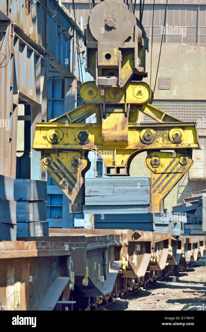 Coil steel plant train hi-res stock photography and images - Alamy