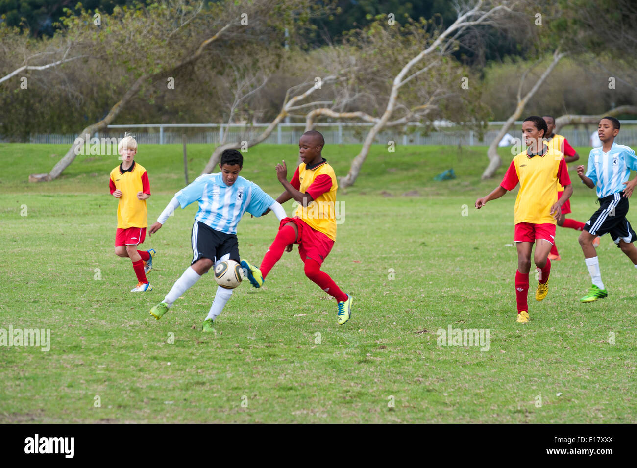 Football player kicking ball hi-res stock photography and images - Alamy