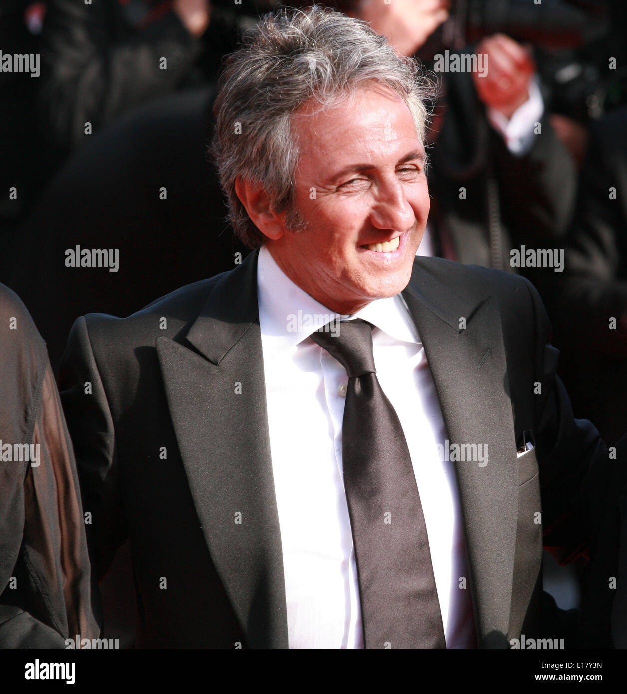 Actor Richard Anconina at the Palme d'Or Closing Awards Ceremony red ...