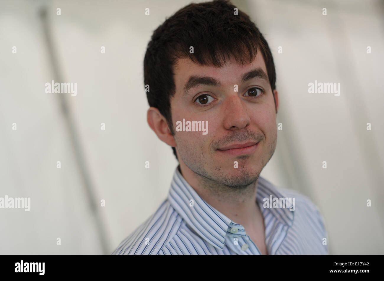 Ross montgomery author writer hay festival uk hi-res stock photography ...