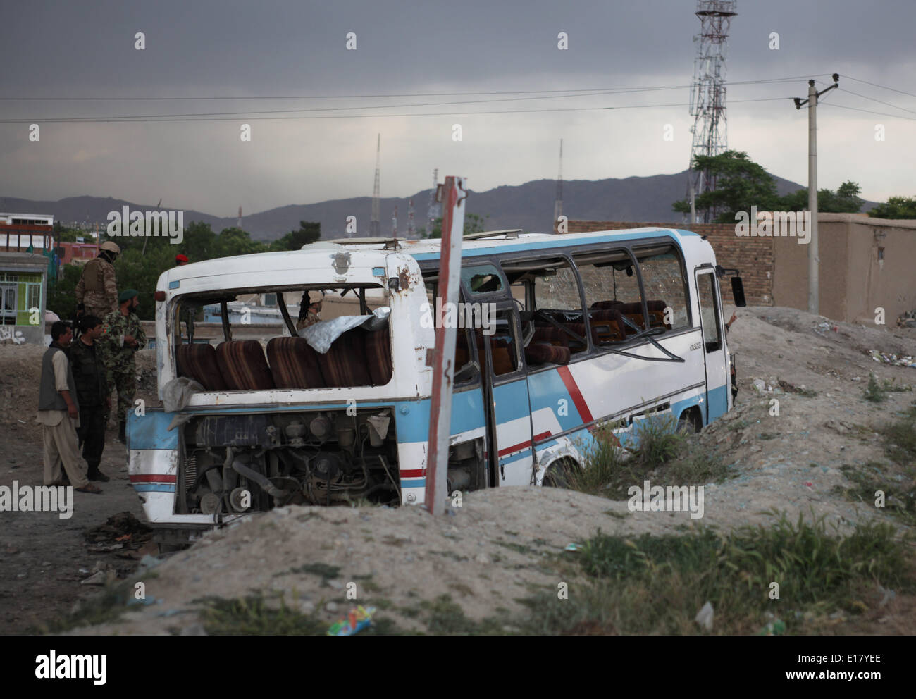 Afghanistan kabul blast bus hi-res stock photography and images - Alamy