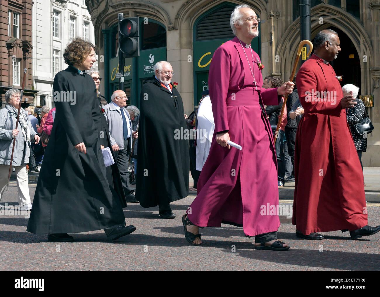 Manchester, UK 26th May 2014 The Right Reverend David Walker, the ...