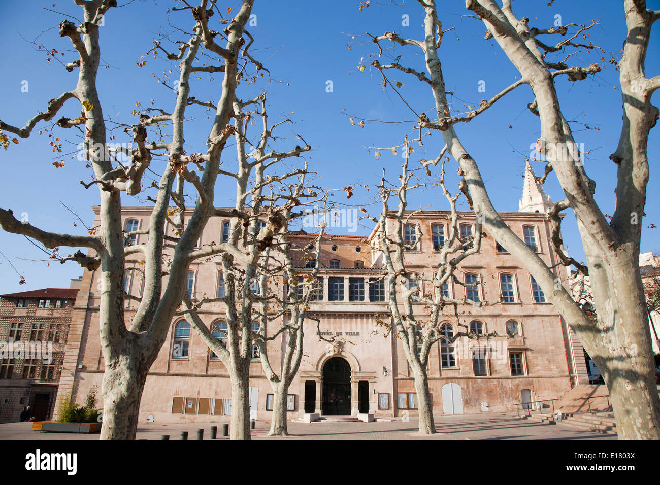 new city hall, place villeneuve bergamon, marseille, provence, france ...