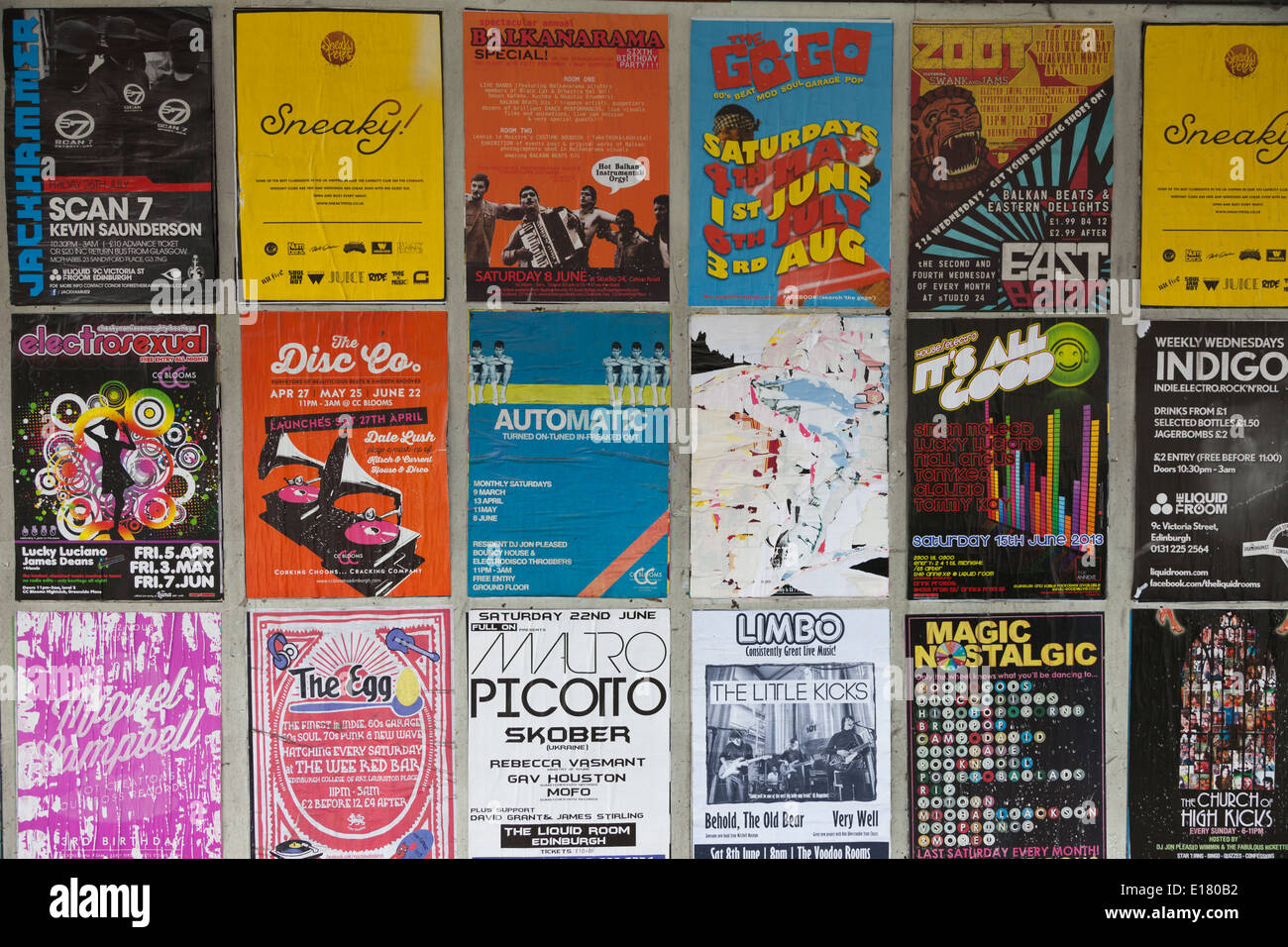 Flyposting hi-res stock photography and images - Alamy