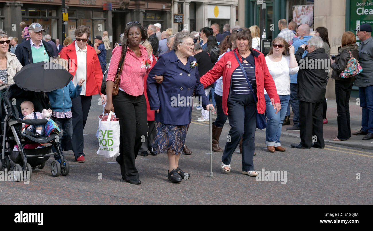 Manchester, UK 26th May 2014 Christians take part in the Manchester and ...