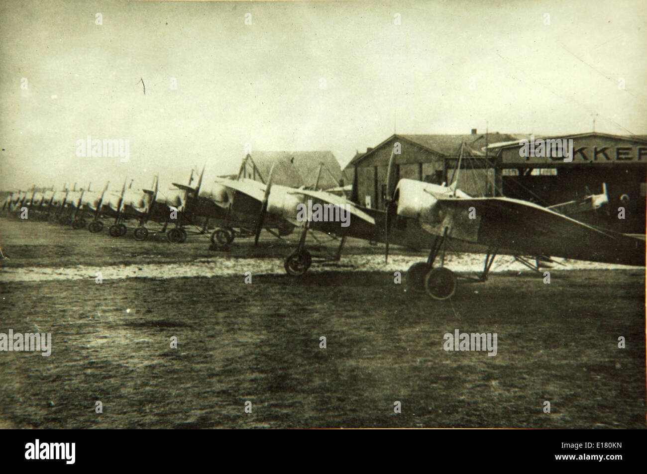 The Fokker E.I was a German single-seat monoplane fighter aircraft used ...