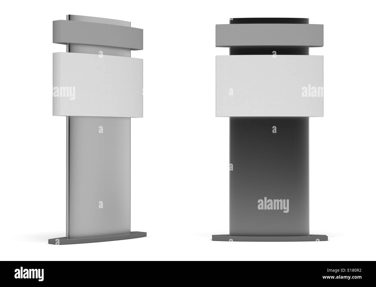 Sign signboard tower Cut Out Stock Images & Pictures - Alamy