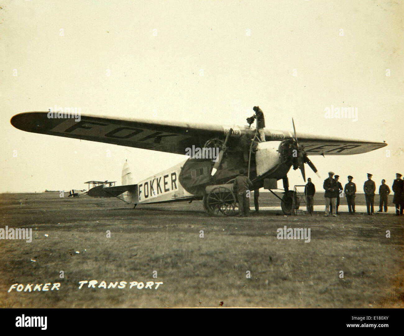 The Fokker F.VII was a pioneering airliner produced by Fokker during ...