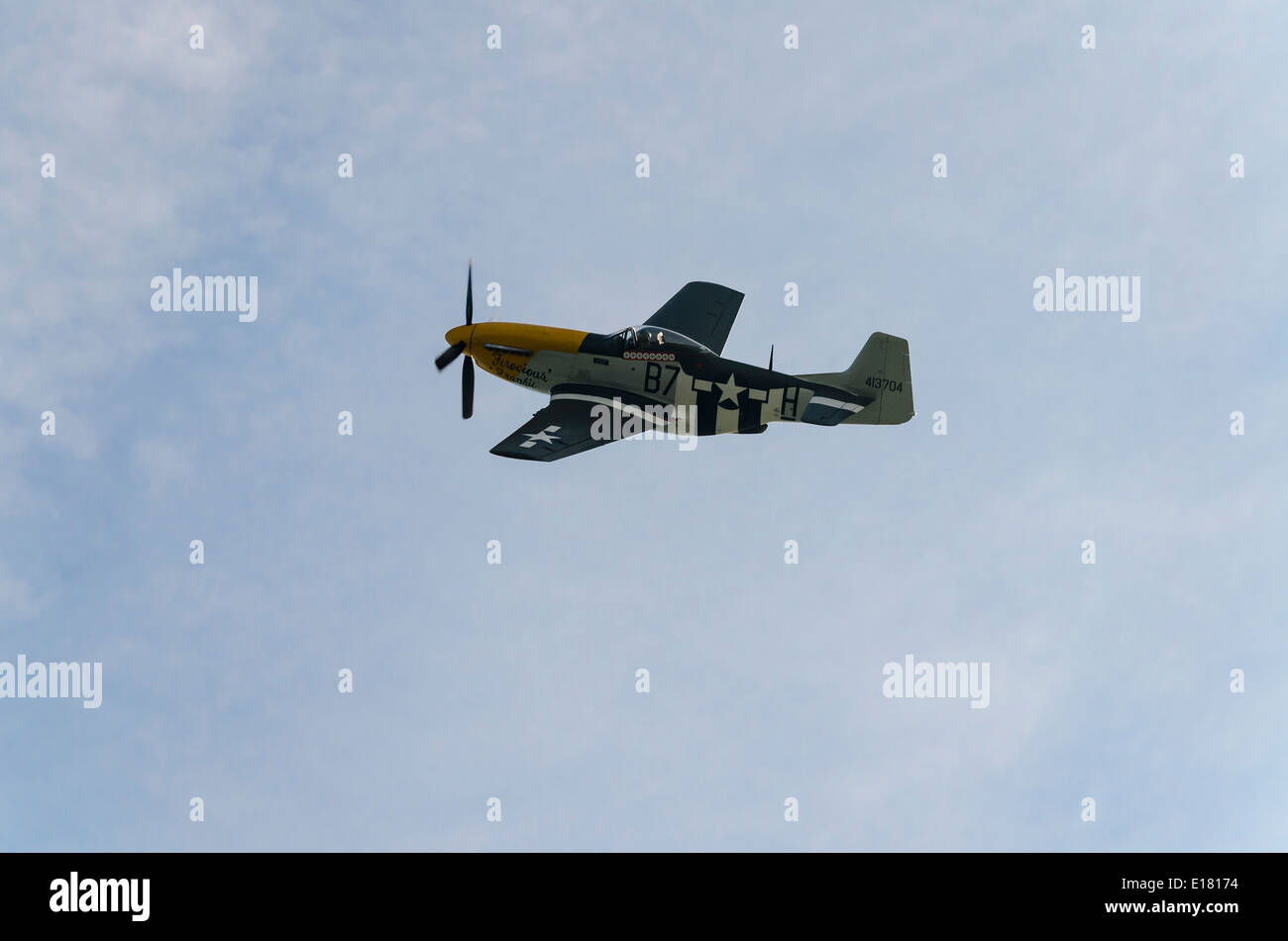 P51 mustang fighter plane hi-res stock photography and images - Alamy