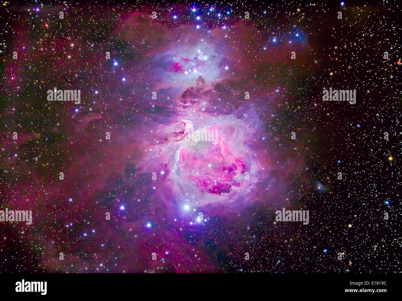 The Orion Nebula complex consisting of M42, M43 and the reflection ...