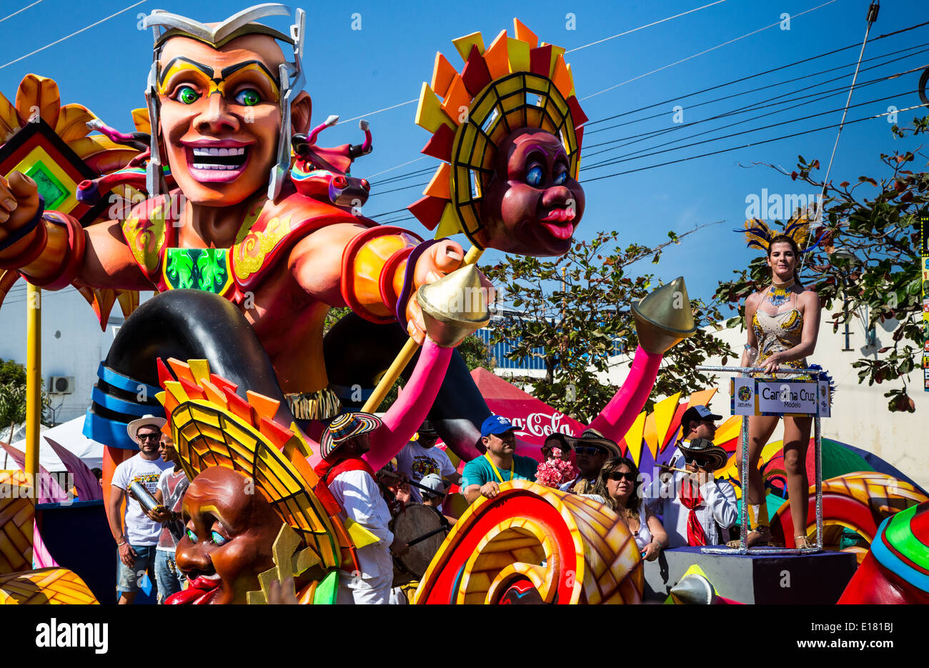 Performers in the Carnival de Barranquilla Stock Photo - Alamy