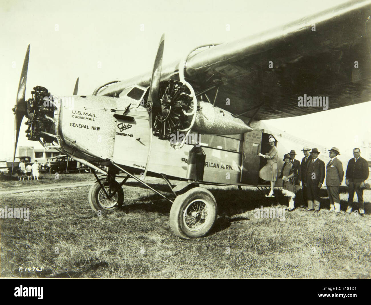 The Fokker F.VII, a renowned aircraft developed in the 1920s, was a ...