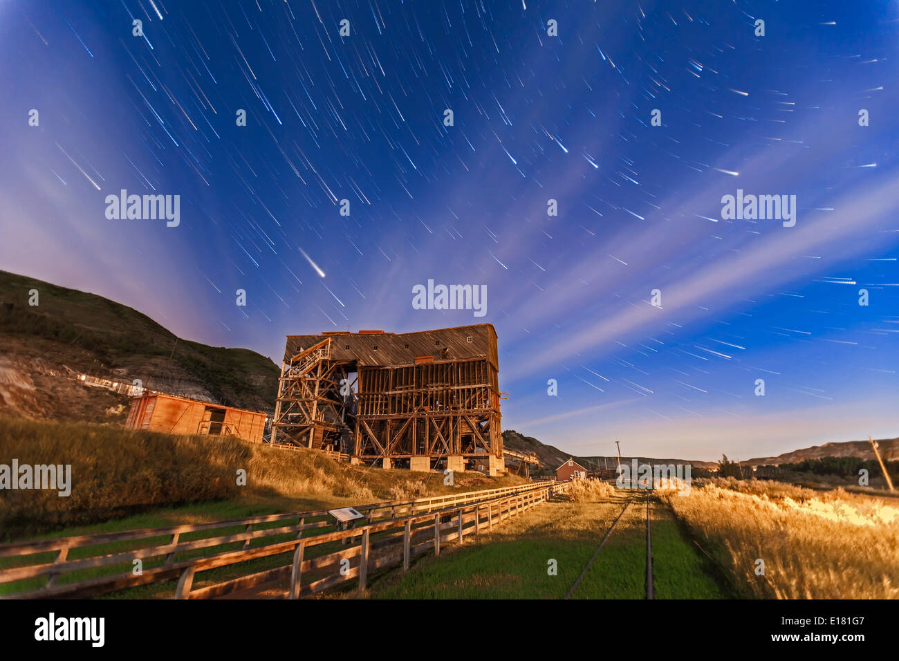 Star coal mine drumheller hi-res stock photography and images - Alamy