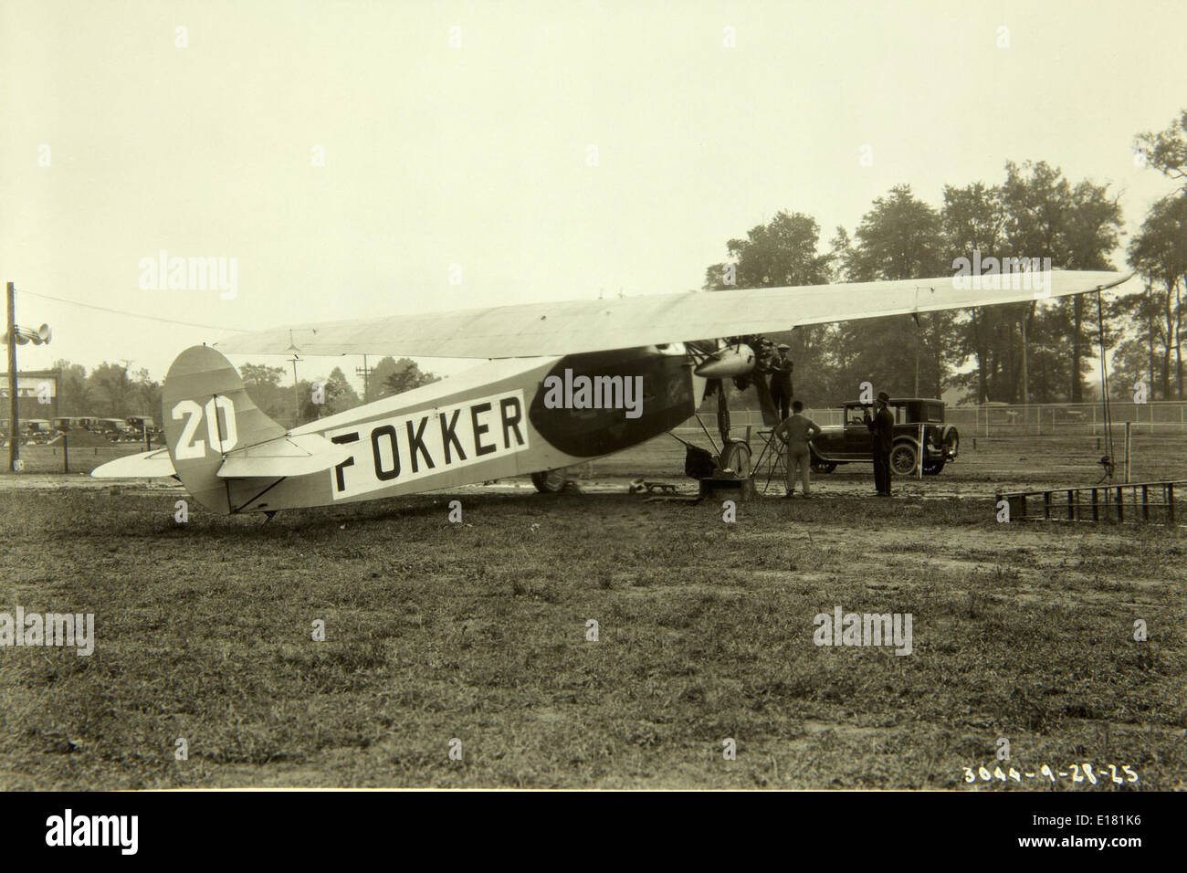 F vii fokker fvii hi-res stock photography and images - Alamy