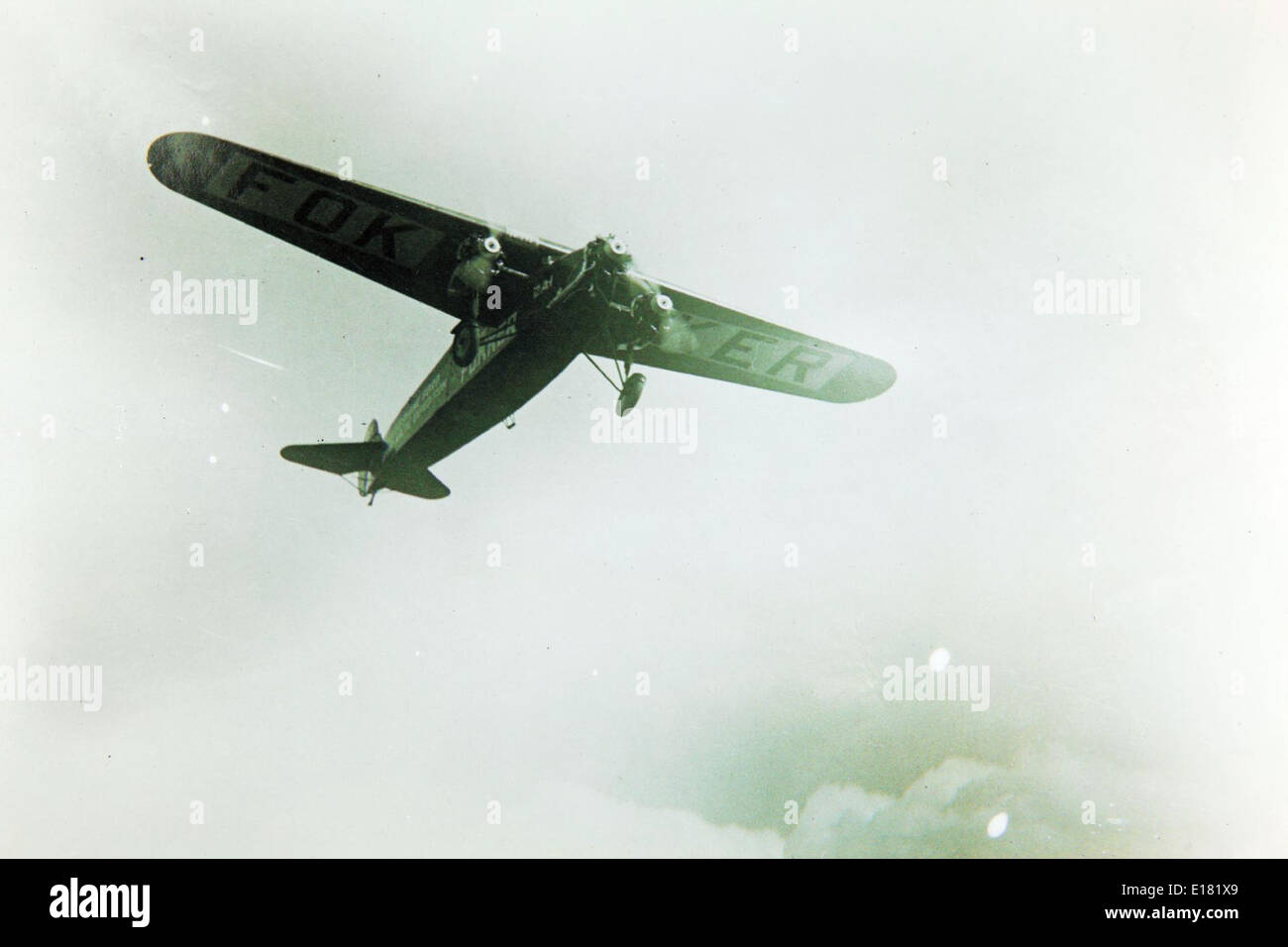 The Fokker F.VII, another example of the iconic 1920s aircraft, was ...