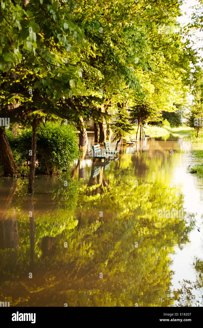Flooded park hi-res stock photography and images - Alamy