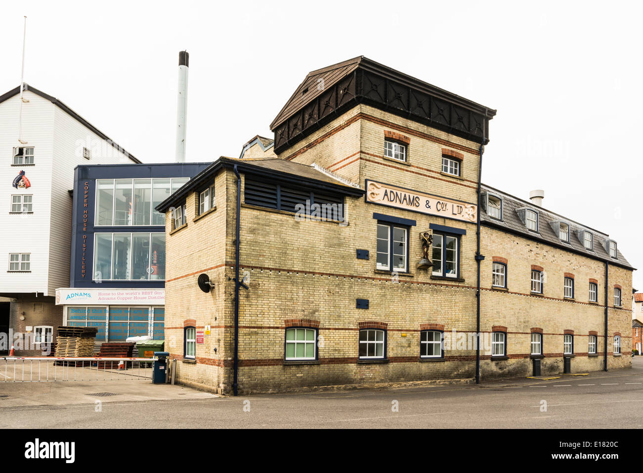 Historic brewery buildings of adnams hi-res stock photography and ...