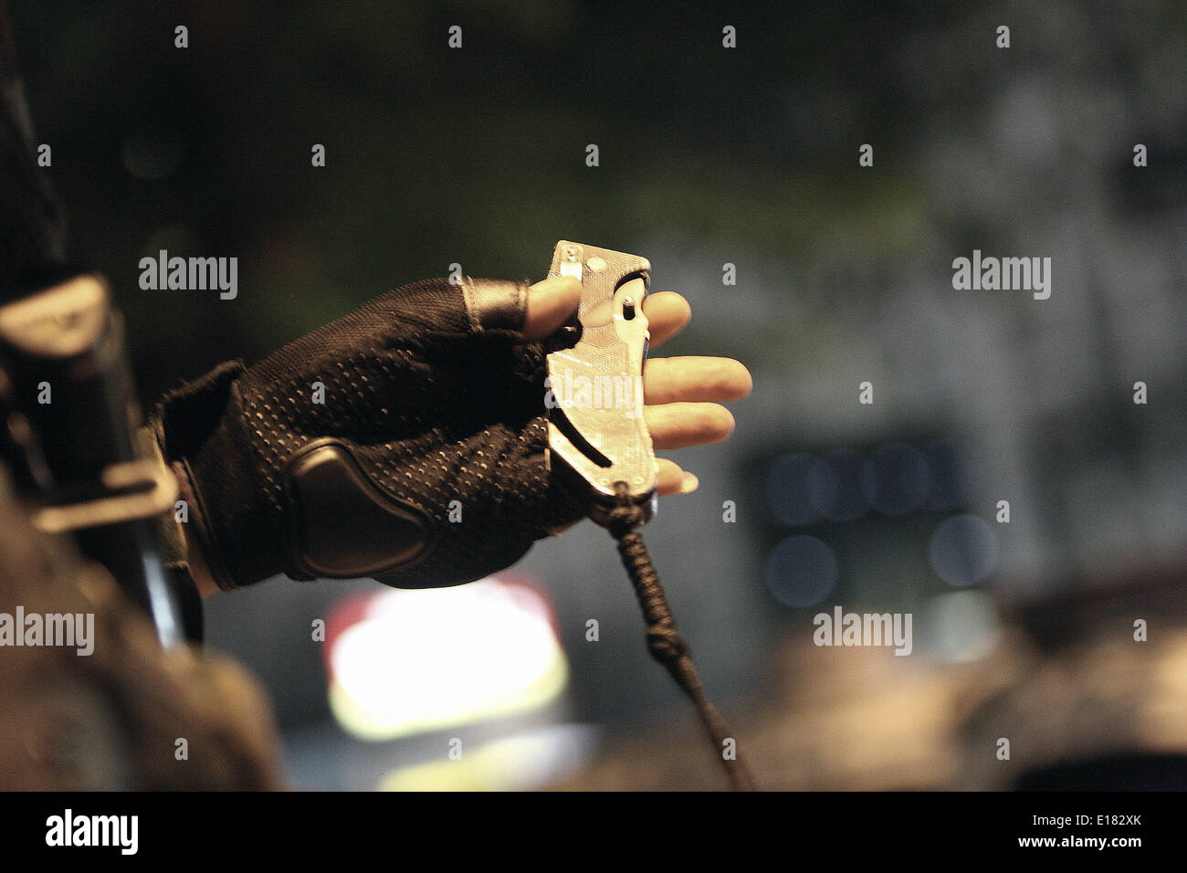 Chiang Mai, Thailand. 26th May, 2014. A Thai commando from the special ...