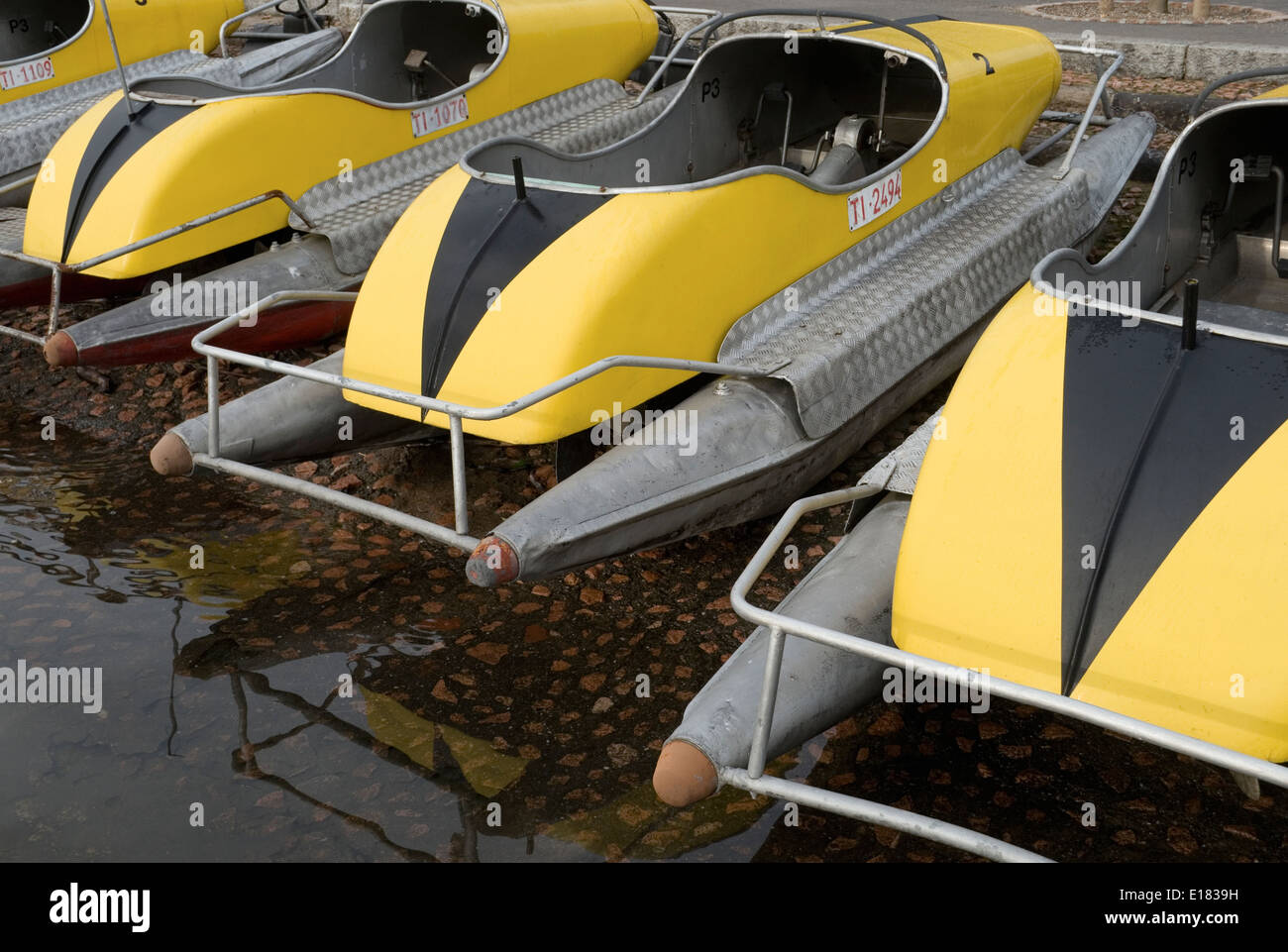 Pedalboats hi-res stock photography and images - Alamy