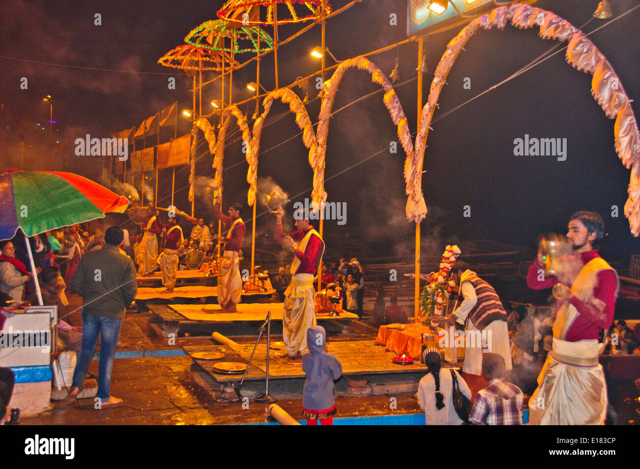 Ganga River,The Ganges,Ghats,Evening Aarti Salutations to the river,oil ...