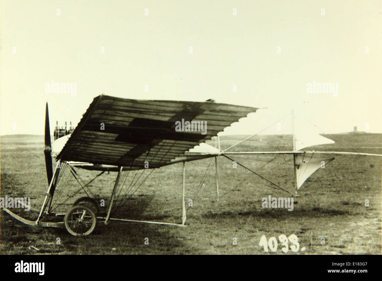 This image features the Fokker Spin III, an early glider designed by ...