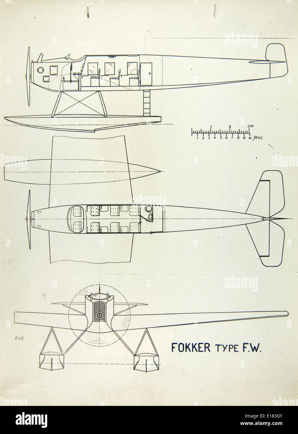 T iii fokker tiii hi-res stock photography and images - Alamy