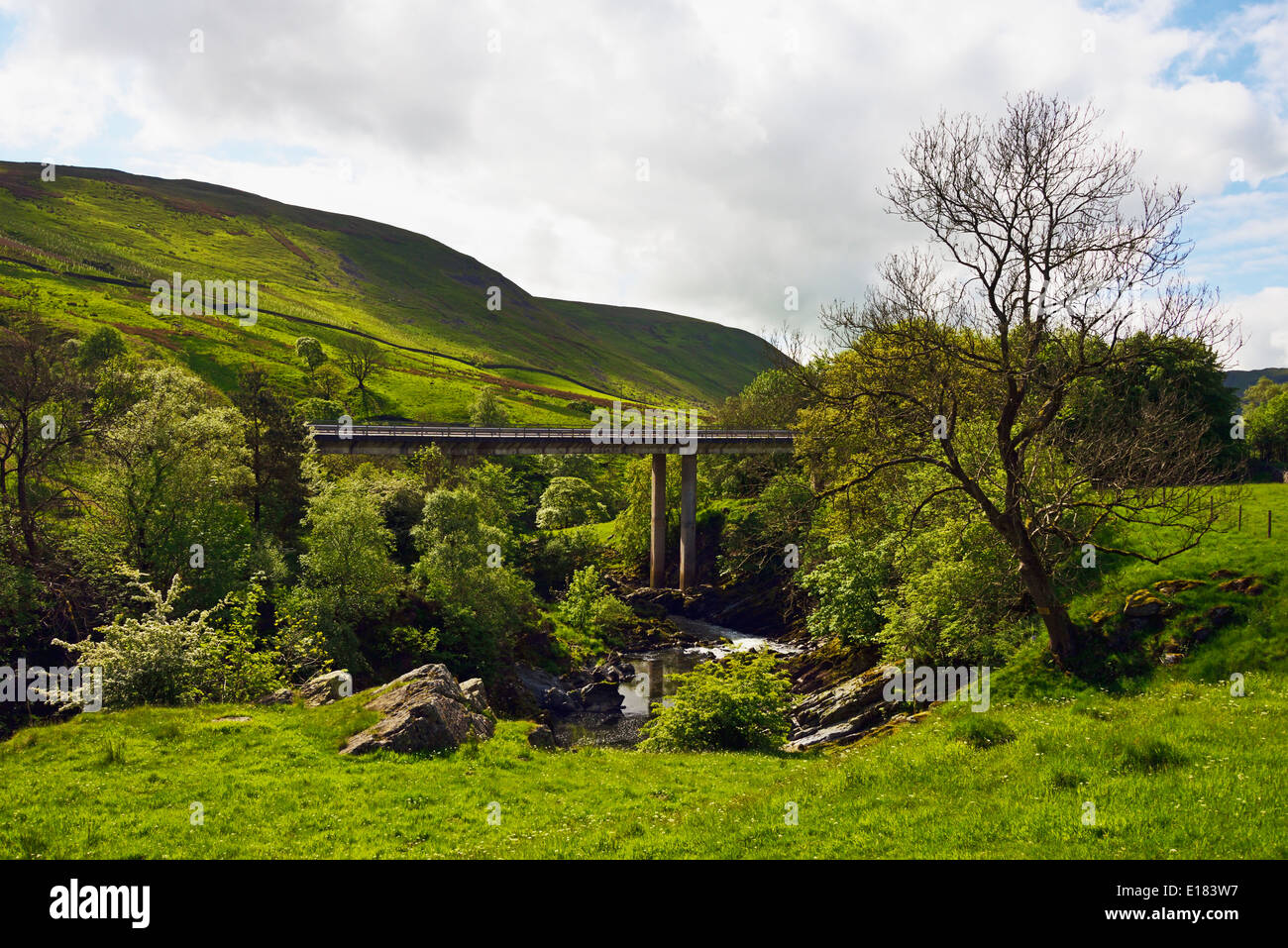 The River Lune Gorge near Tebay, Cumbria, England, United Kingdom ...