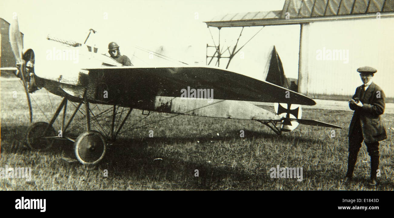 The Fokker E.I was a German biplane fighter aircraft used during World ...